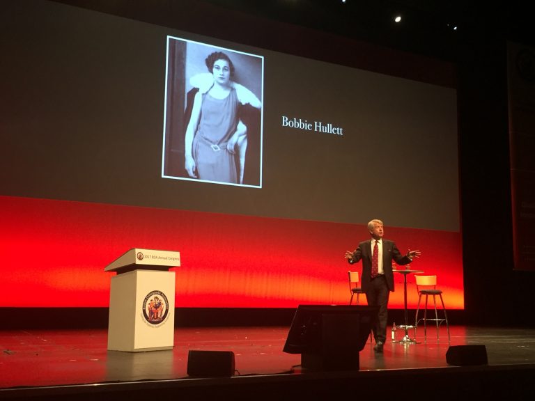 Dr Harry Brunjes and Dr Andrews Johns at the BOA Congress - MDG