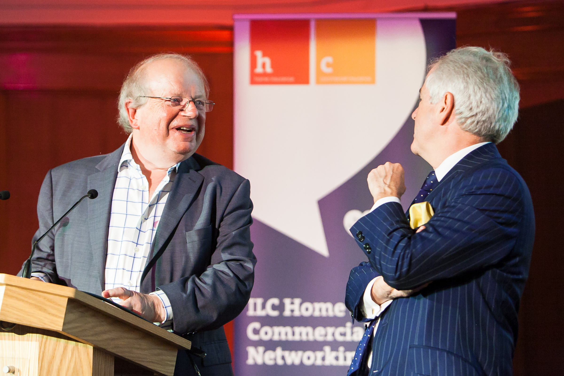 Dr Harry Brunjes & John Sergeant speak at The Homes and Commercial ...