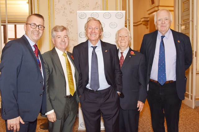 Dr Harry Brunjes presents Tommy Steele with a Lifetime Achievement ...